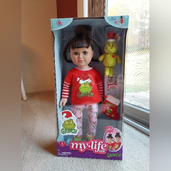 My Life from Walmart | Toys | Cindy Lou Who My Life Doll Grinch Doll 8 ...